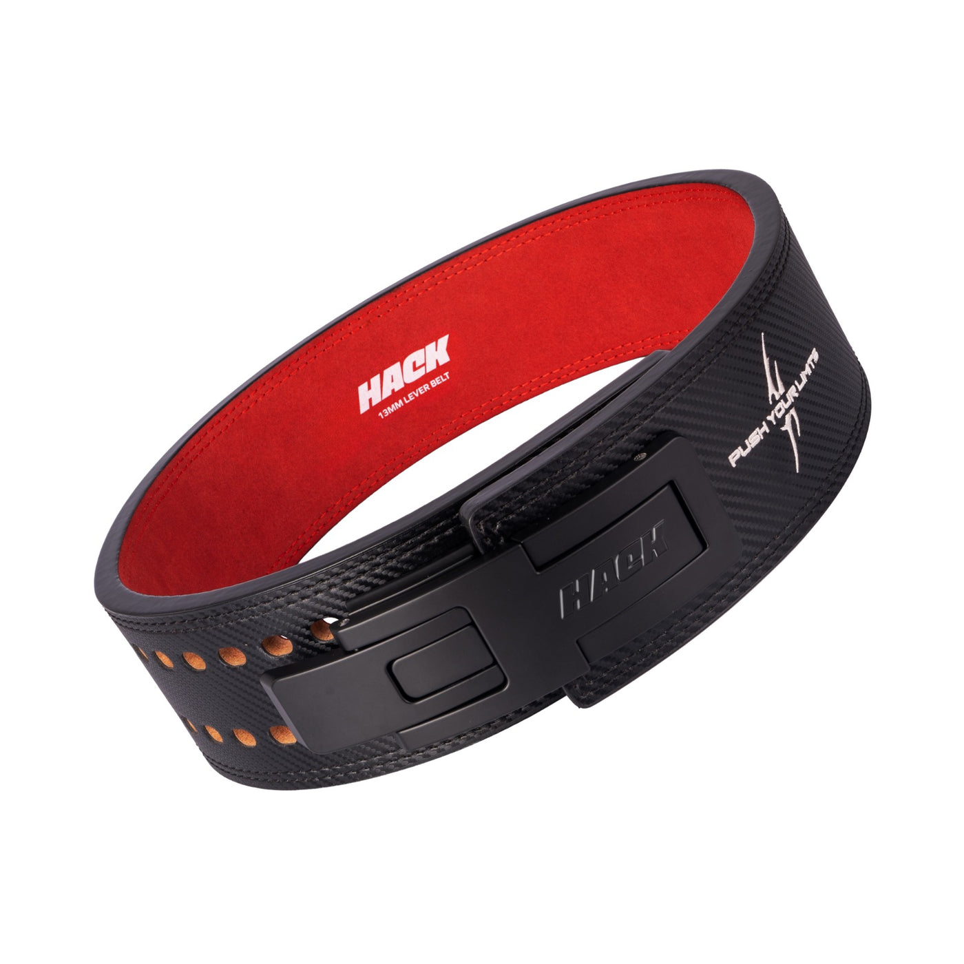 Hack Athletics Premium 13mm Lever Belt Carbon Fibre (4 Claw)