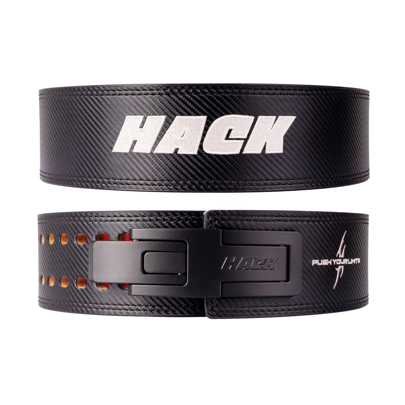 Hack Athletics Premium 13mm Lever Belt Carbon Fibre (4 Claw)